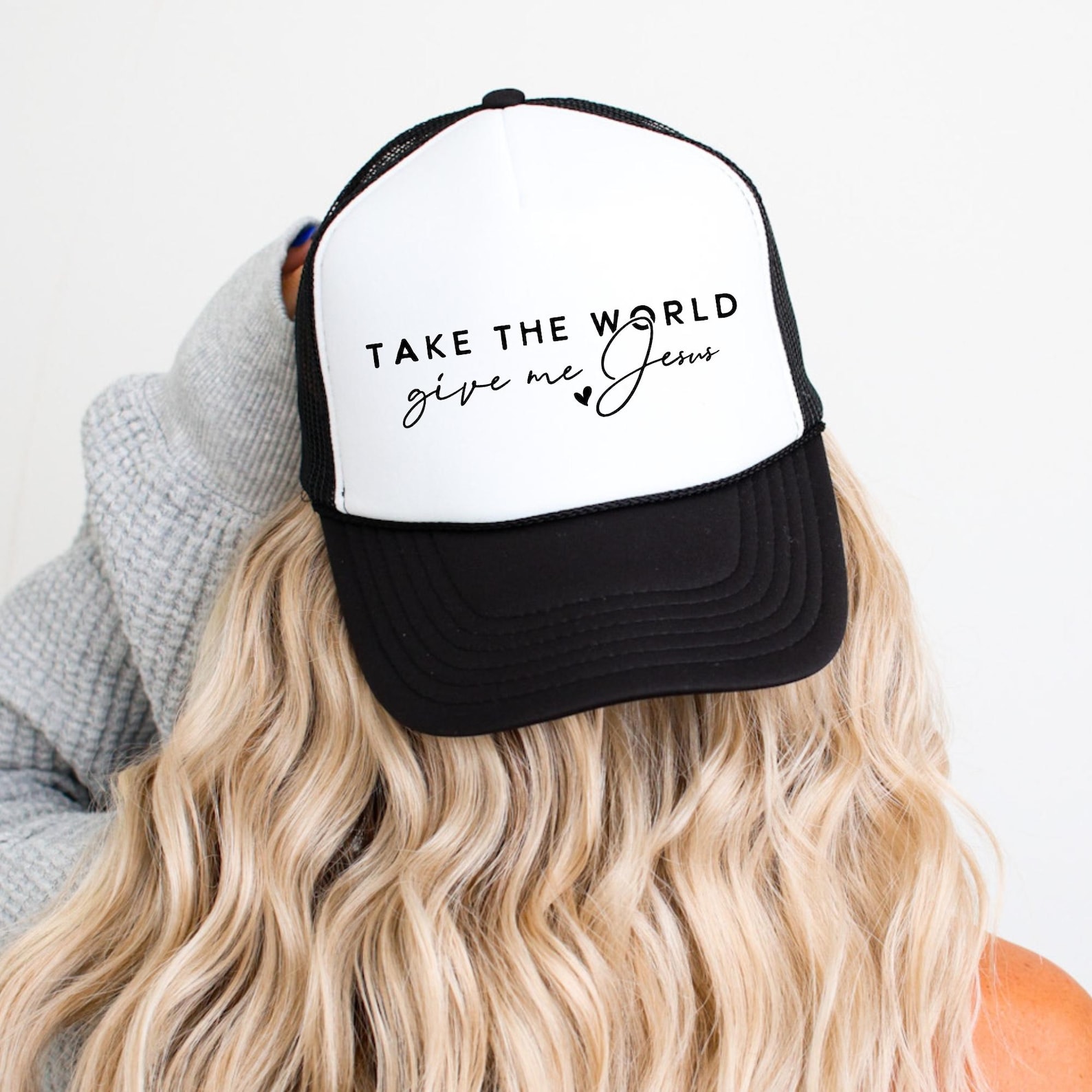 Christian Hat Trucker Cap Faith Inspired Christian Apparel Bible ...