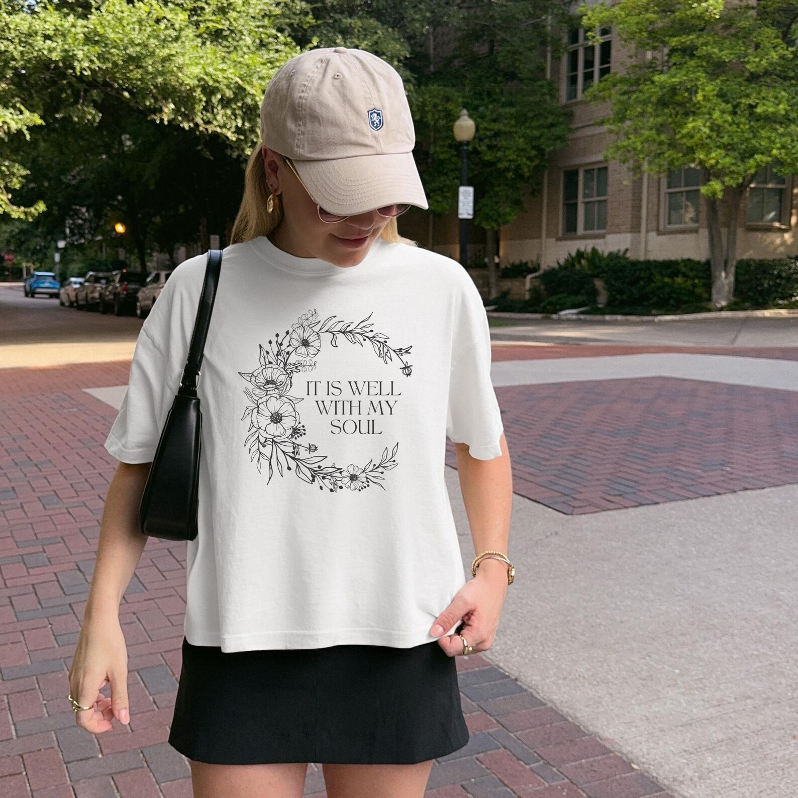 Crop Top Christian Tee Faith Shirt Christian Apparel Bright Comfort ...