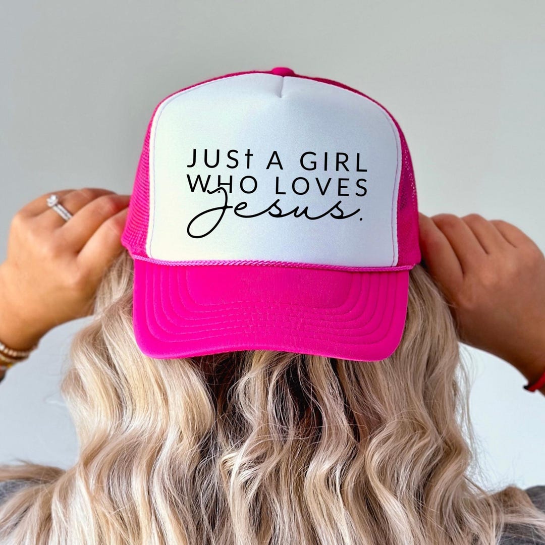 Jesus Trucker Cap Faith Inspired Christian Apparel Bible Scripture ...