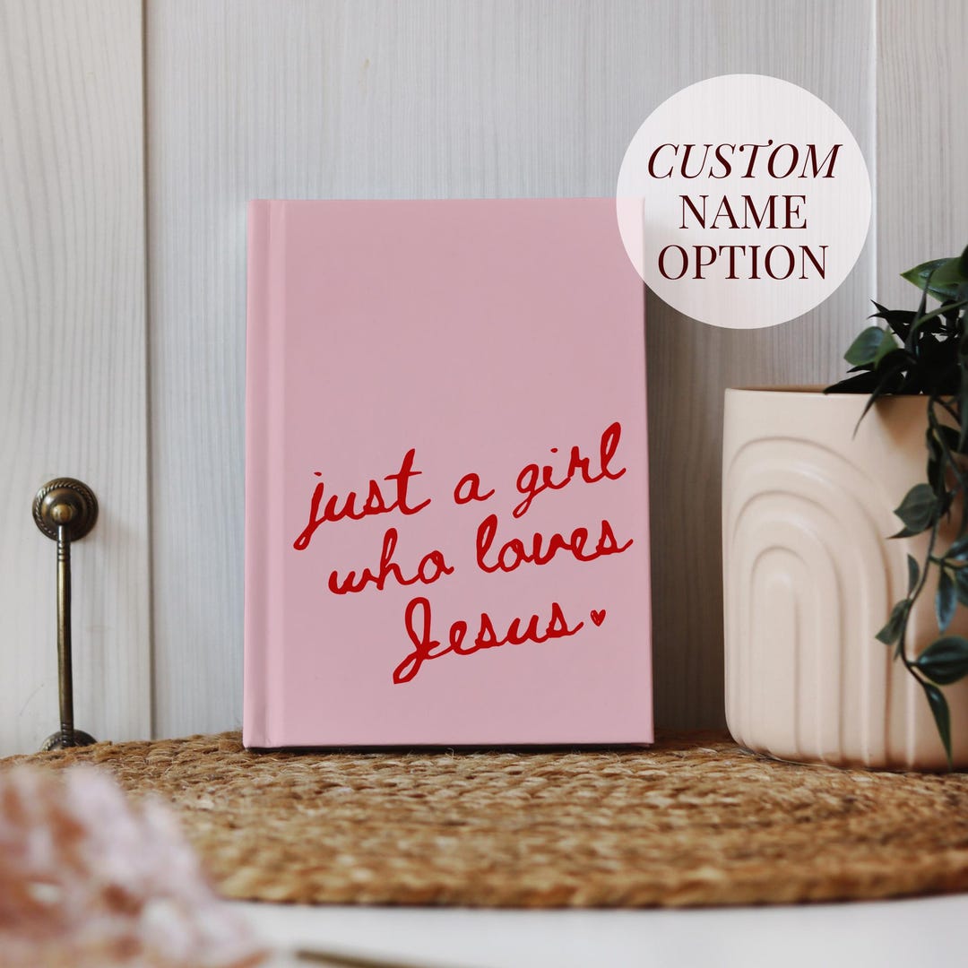 Prayer Journal Christian Bible Study Notebook Gift for Girl Who Loves ...