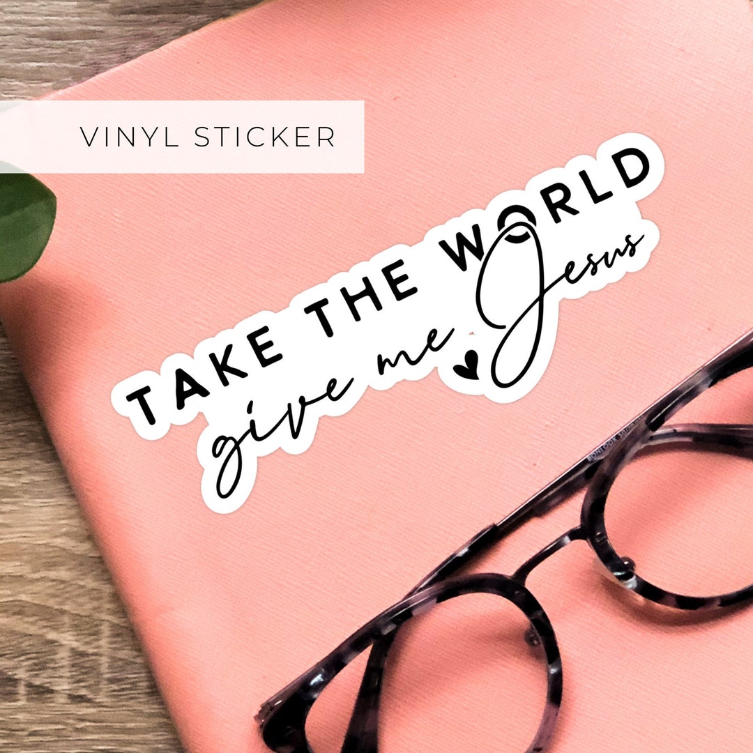 Give Me Jesus Sticker for Bible Case Gift for Christian Sticker for ...