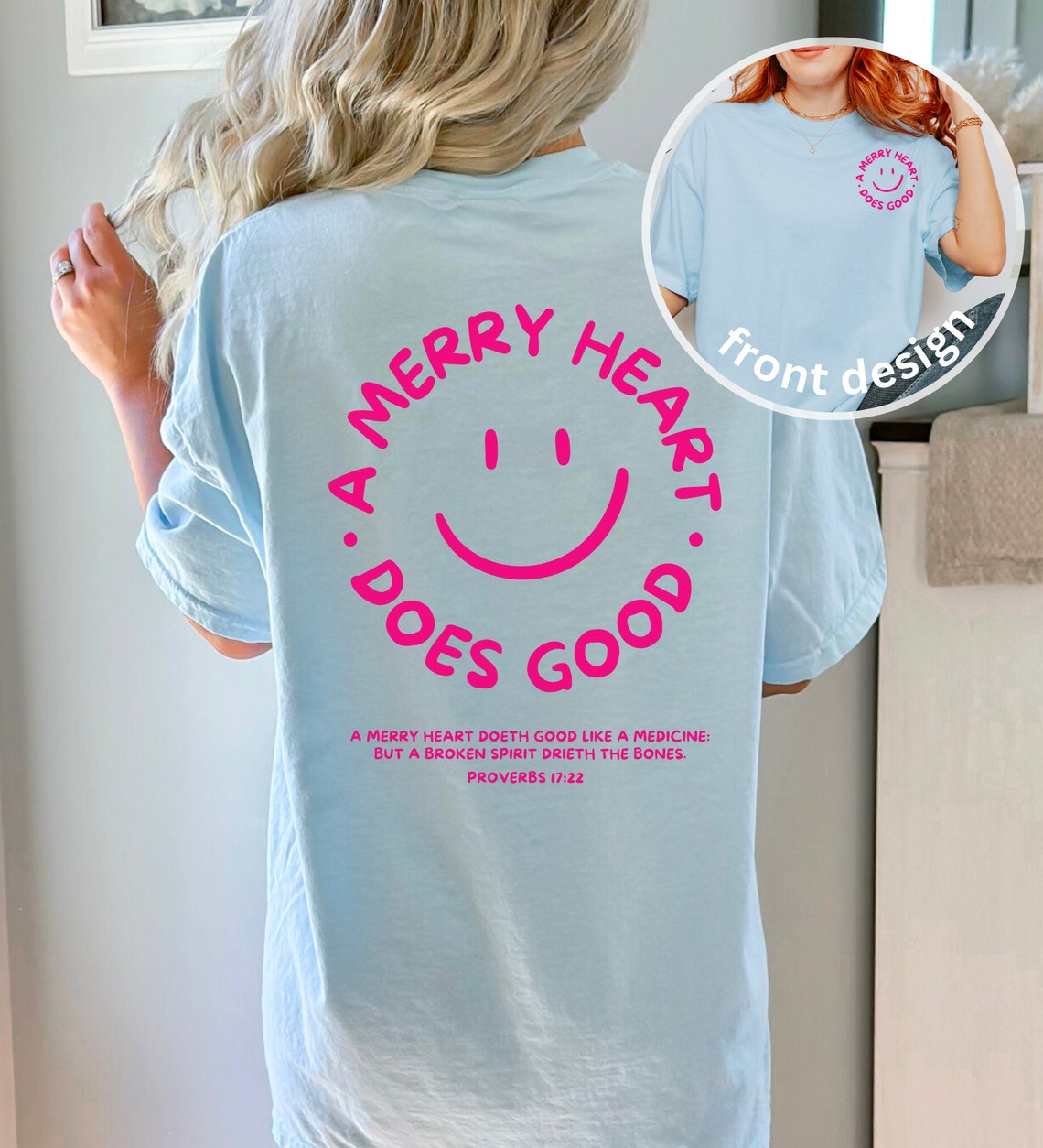 Neon Christian Shirt Happy Heart Faith Shirt Trendy Christian Apparel ...