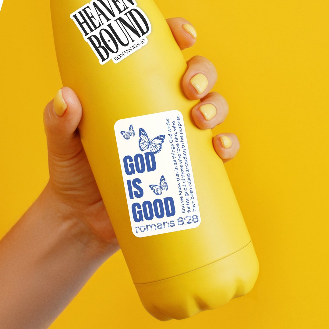 God Sticker Christian Faith Vinyl Sticker for Bible Study Group Gift ...