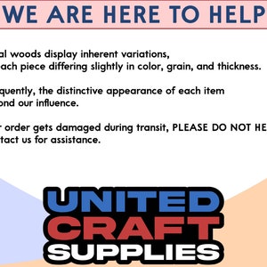 Letter U Wooden Shape - Unfinished Wood Round Birch for DIY Crafts - 1/ ...