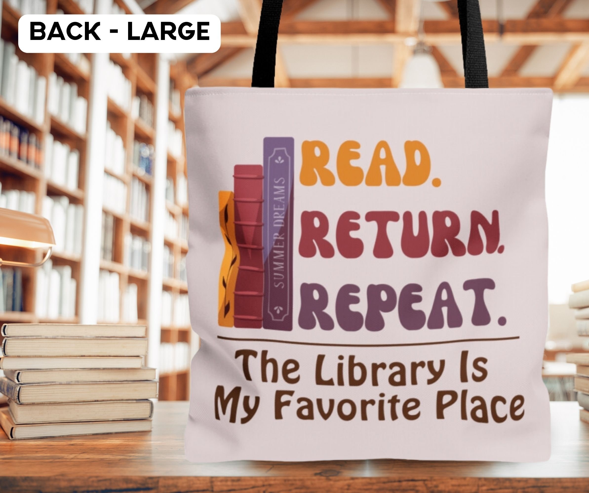 Library Tote Bag | Reader Tote Bag | Book Lovers Tote Bag | Librarian ...
