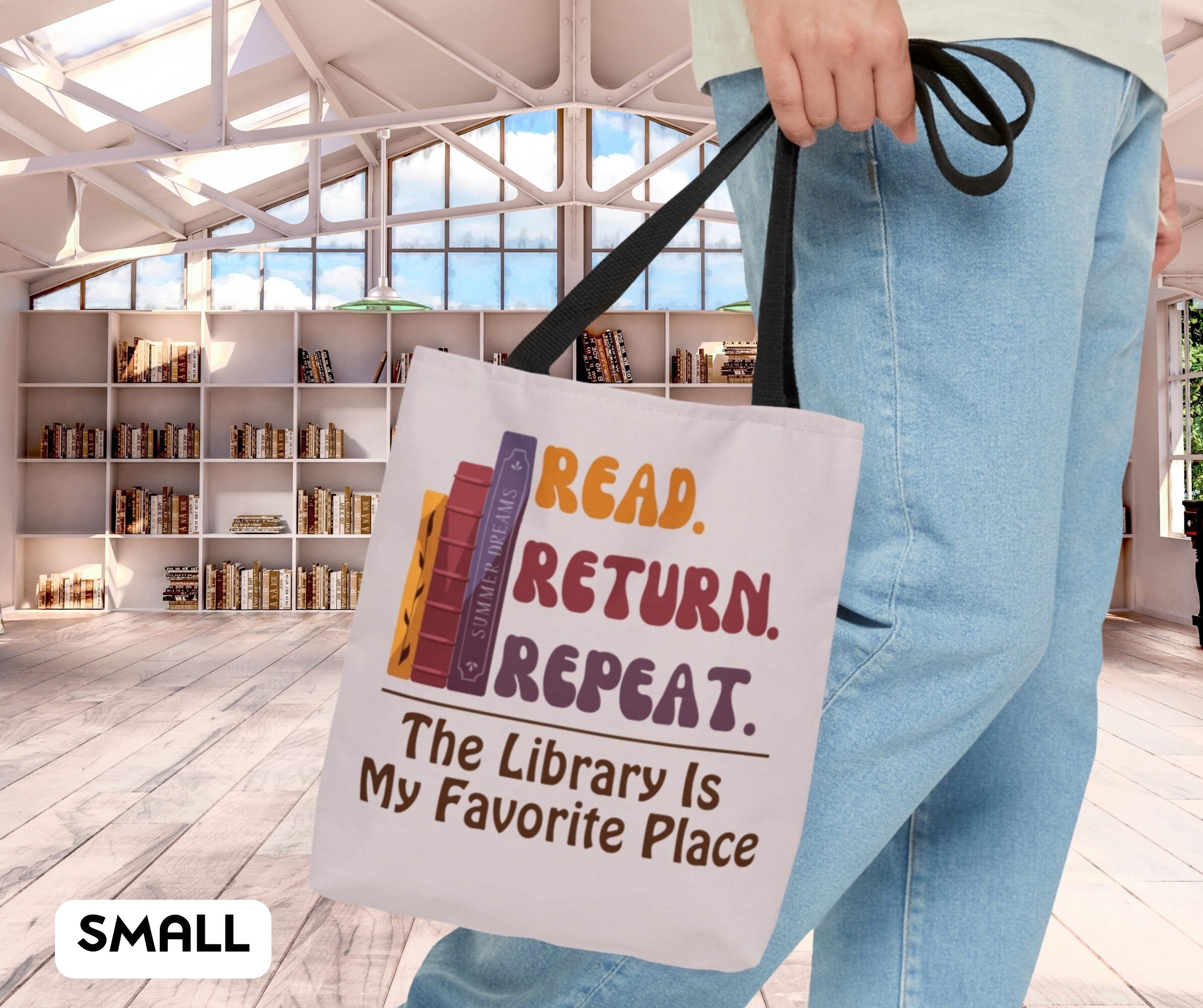 Library Tote Bag | Reader Tote Bag | Book Lovers Tote Bag | Librarian ...