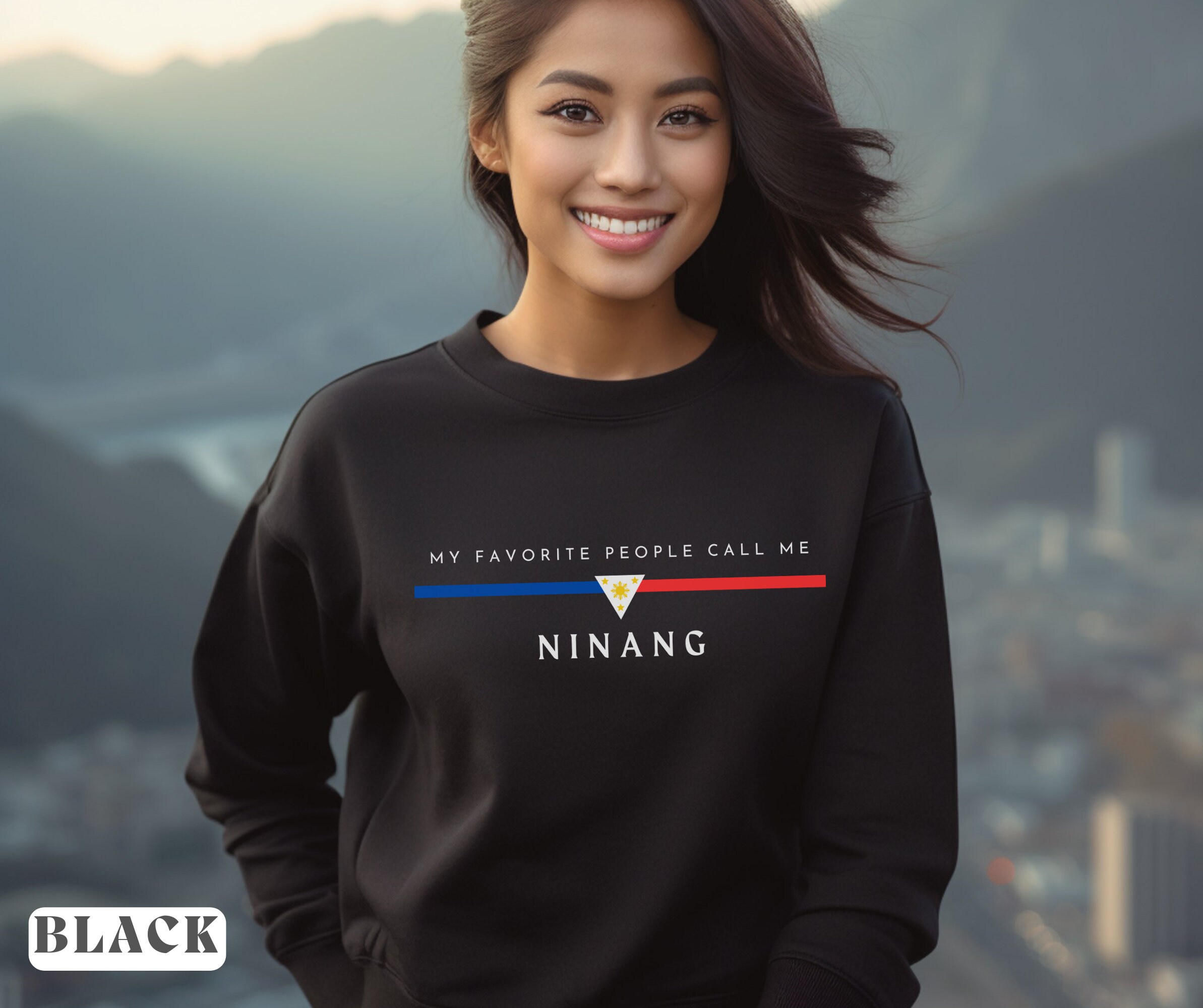 Gift for Filipino Godparent Matching Sweatshirt for Aunt Uncle ...