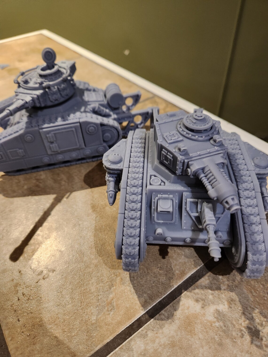 Imperial Galactic "charlemagne Ii" Battle Tank Fully Ready to Be ...