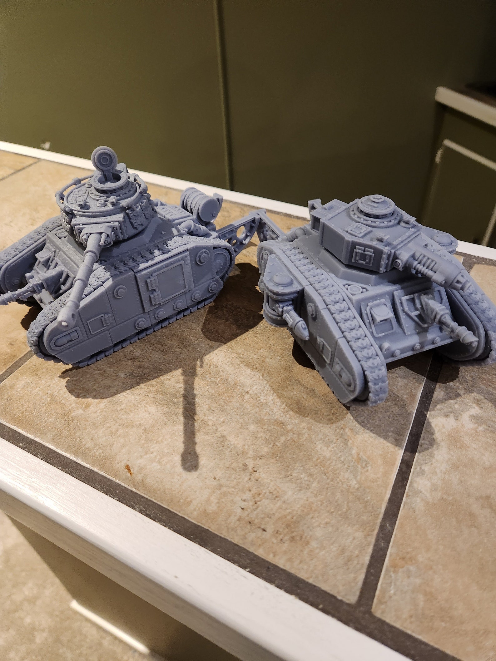 Imperial Galactic "charlemagne Ii" Battle Tank Fully Ready to Be ...