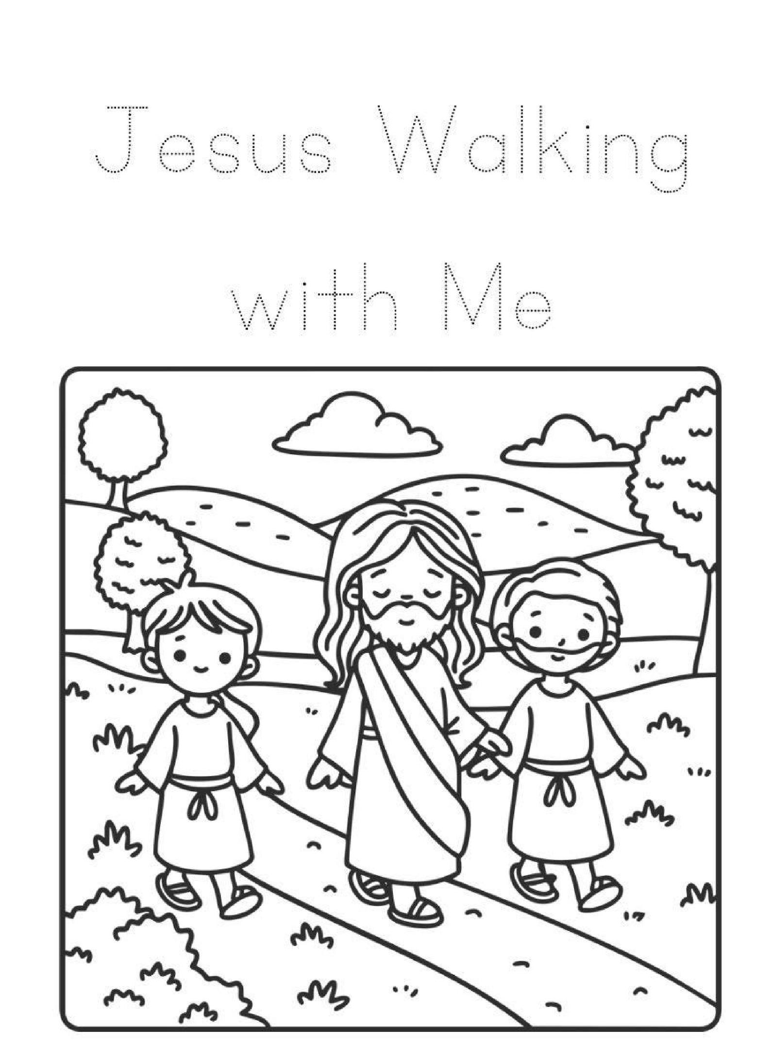 Bible Coloring Book for Kids Printable Activity Pages & Fun Christian ...