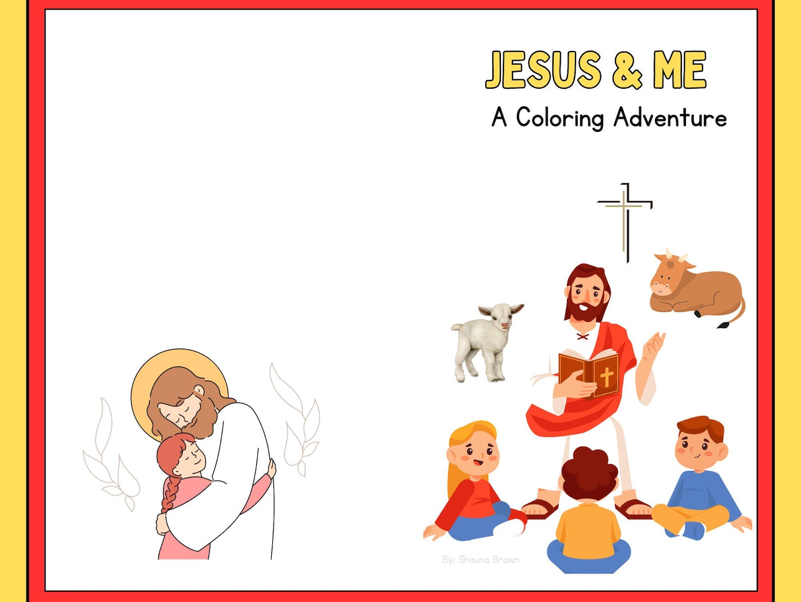 Bible Coloring Book for Kids Printable Activity Pages & Fun Christian ...
