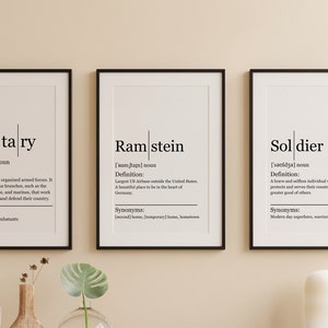 Military Bundle Poster Print Decor navy Air Force Army Marine Corps ...