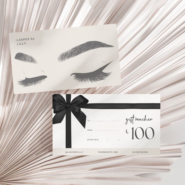 Coupon Cards for Lash - Etsy