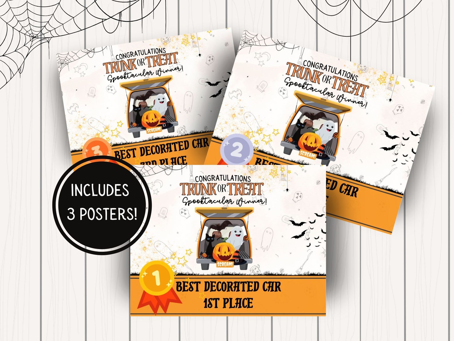 Trunk or Treat Certificate Trunk-or-treat Award Best Trunk Prize ...