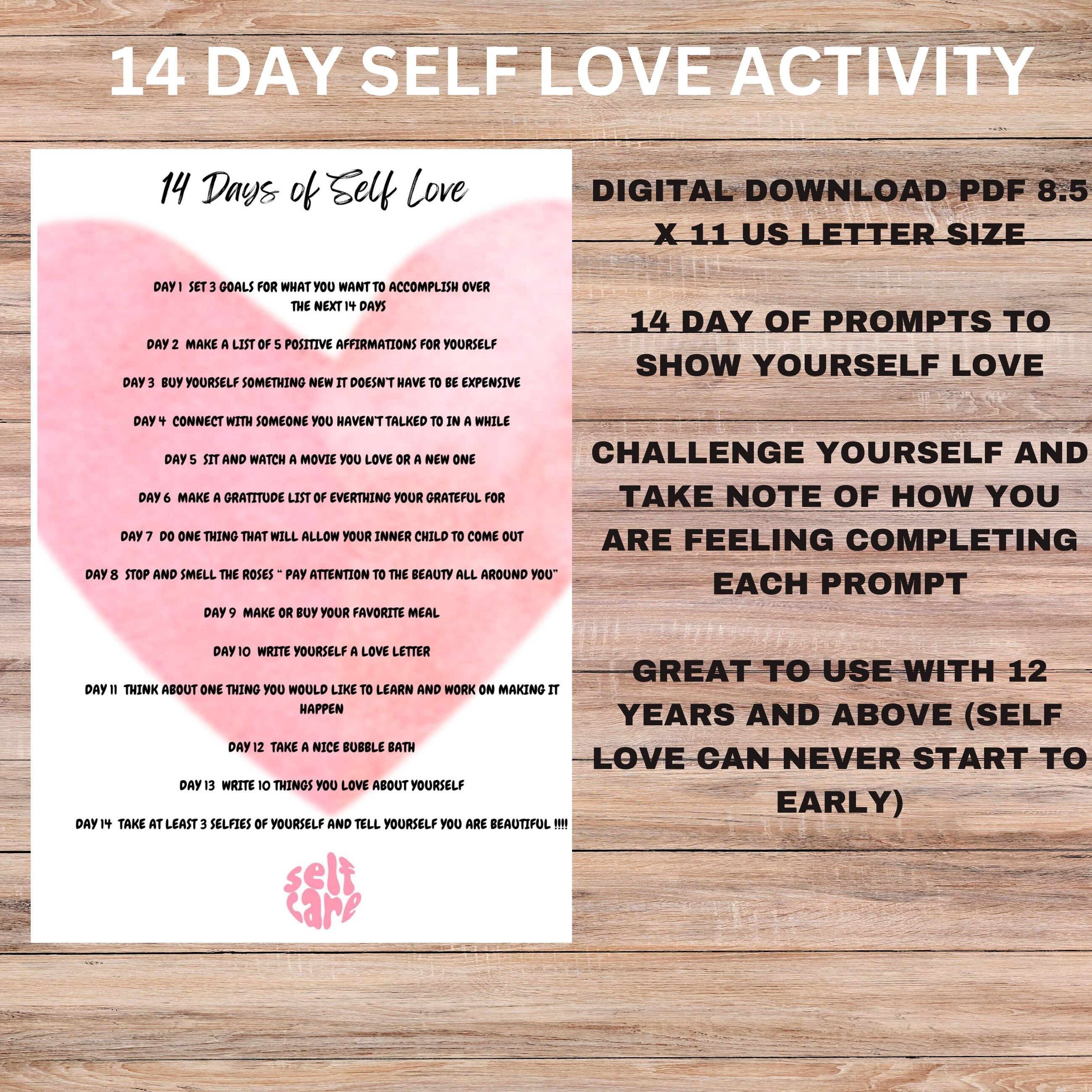 Self Love Activity