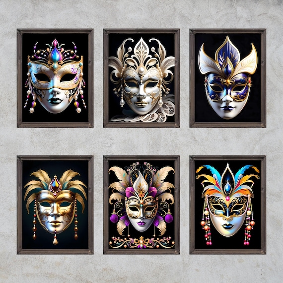 Mask Wall Art