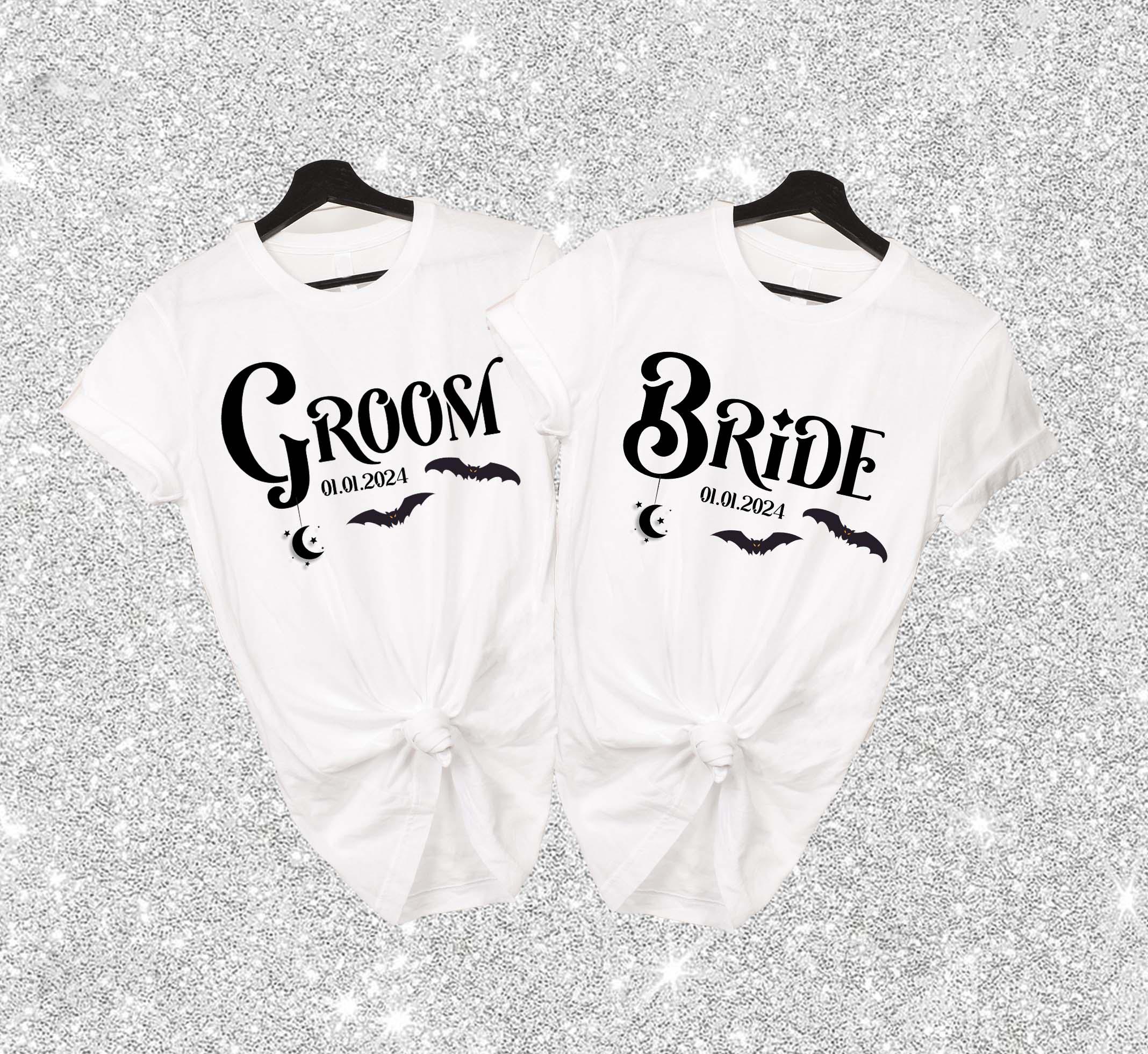 Spooky Bride and Groom Couple Design, Spooky Bride, Spooky Groom ...