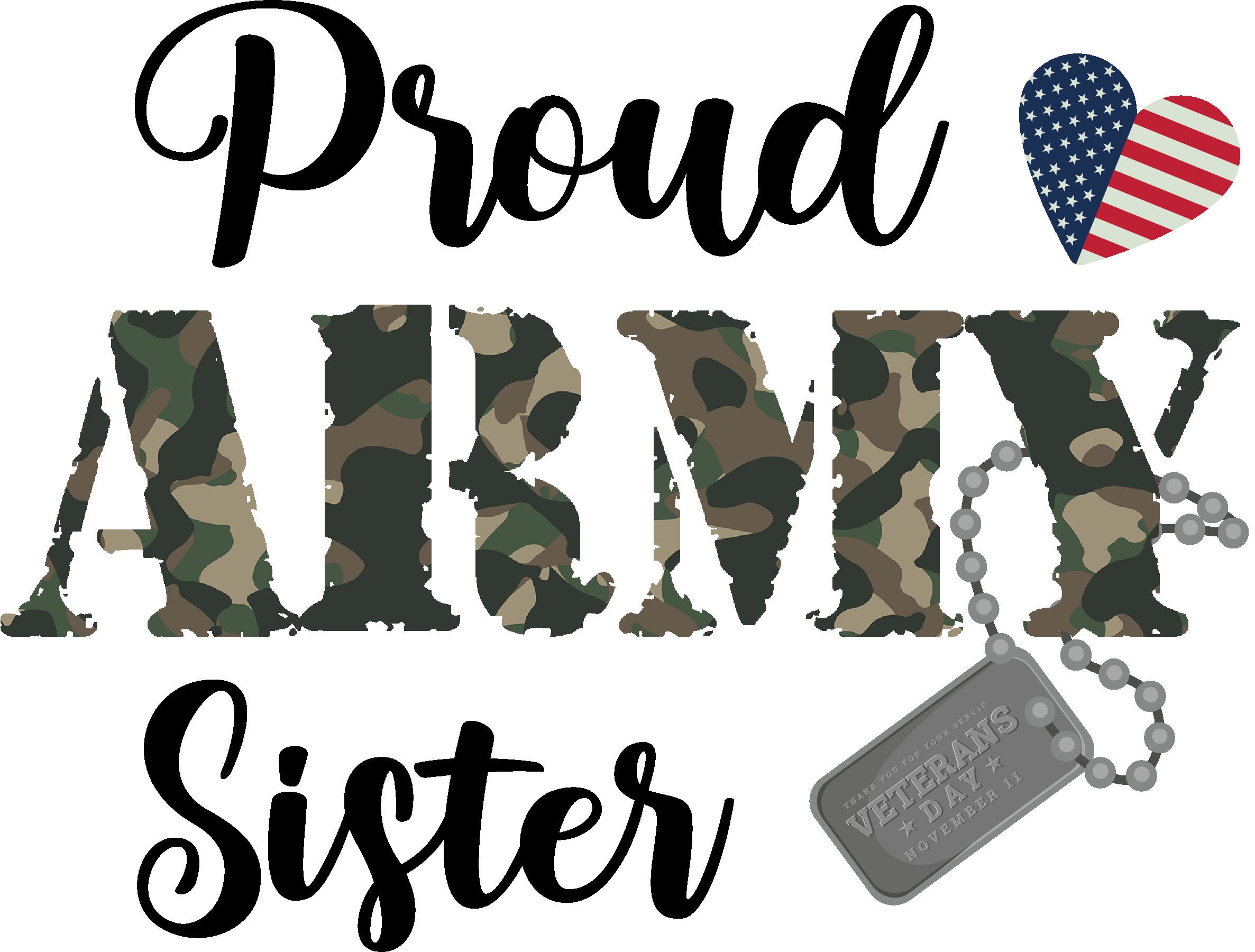 Proud Army Family Bundle SVG, Proud Army Vector, , Proud Army National ...