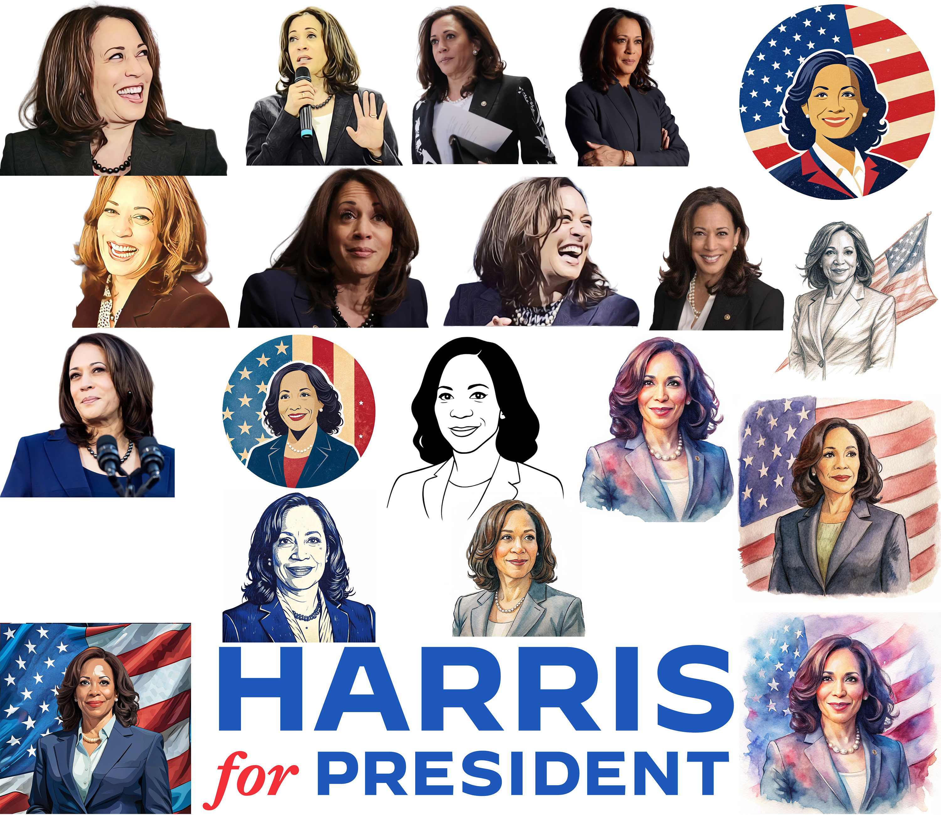 Kamala Harris Svg, Kamala Harris Png, Kamala Svg, Kamala Png, Kamala ...