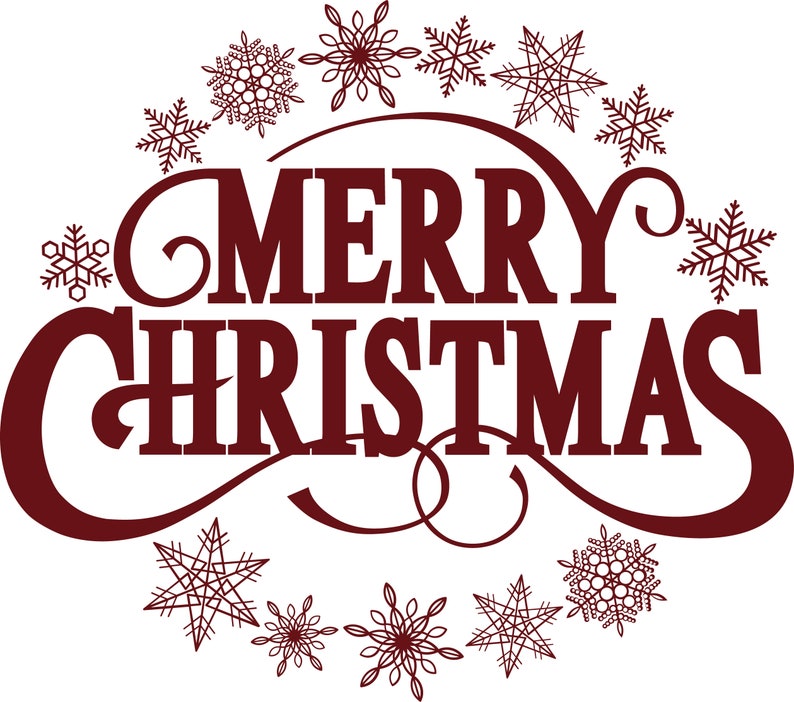 Merry Christmas Svg, Christmas Svg, Christmas Png, Christmas Design ...