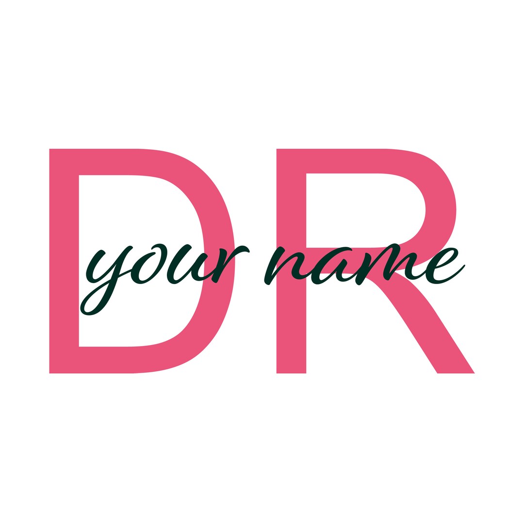 Custom DR Svg, Custom DR Png, Custom DR Jpeg, Doctor Svg, Doctor Png ...