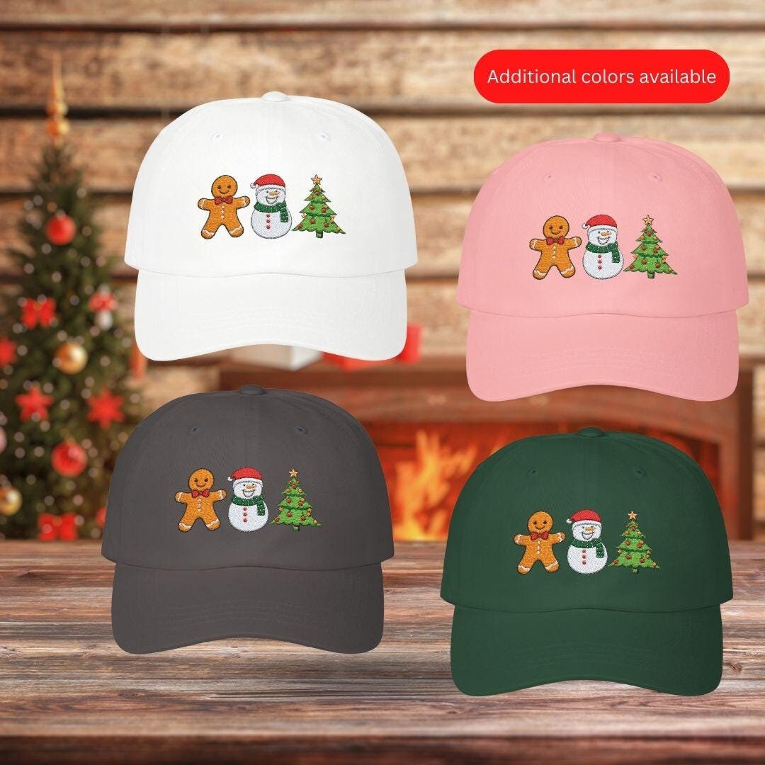 Christmas Family Matching Dad Caps Funny Inmate Party Hats Gift for ...