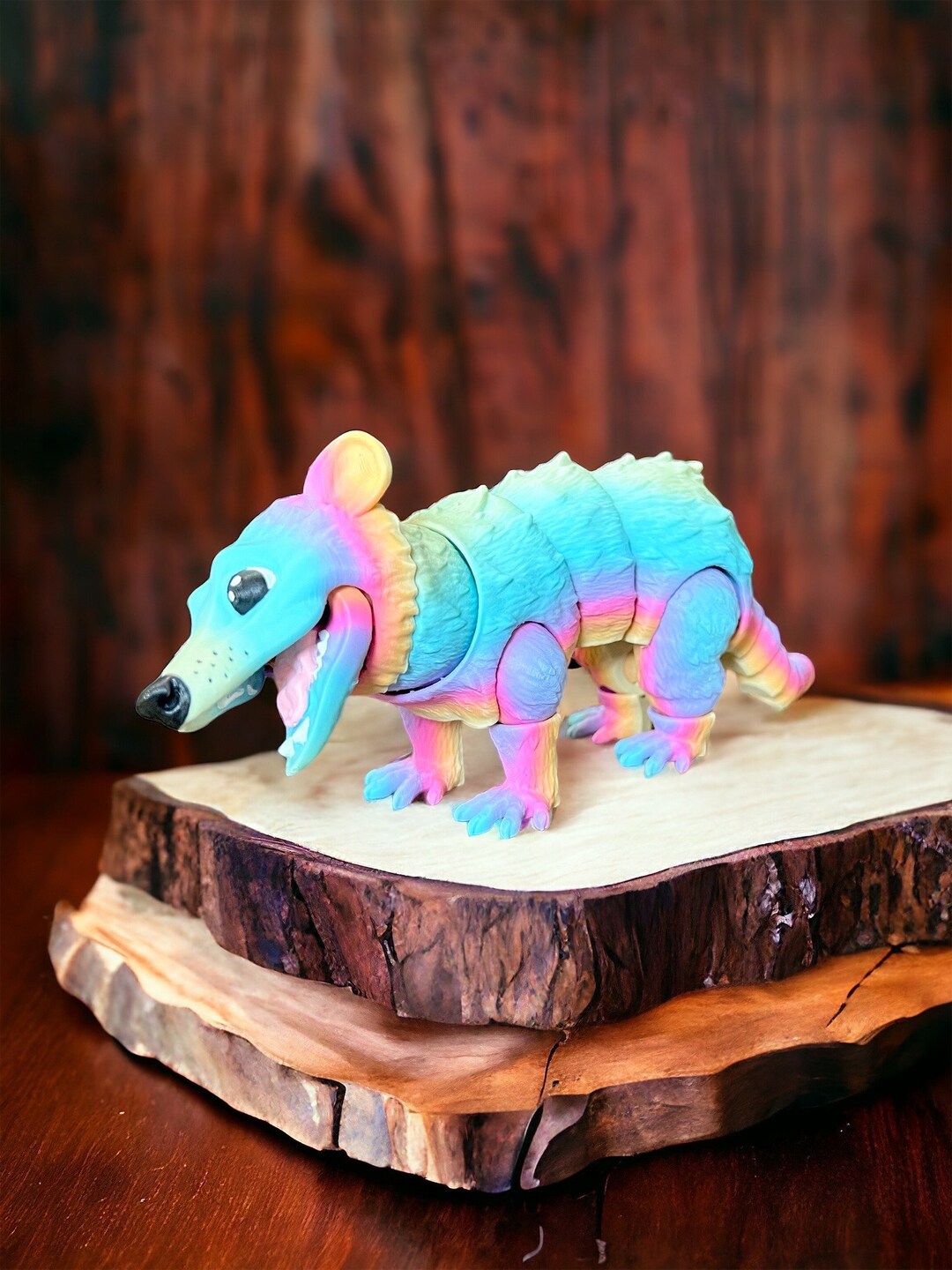 Articulated Opposum, Flexi, Fidget, Gift, 3D Printed Opposum, Toys for ...