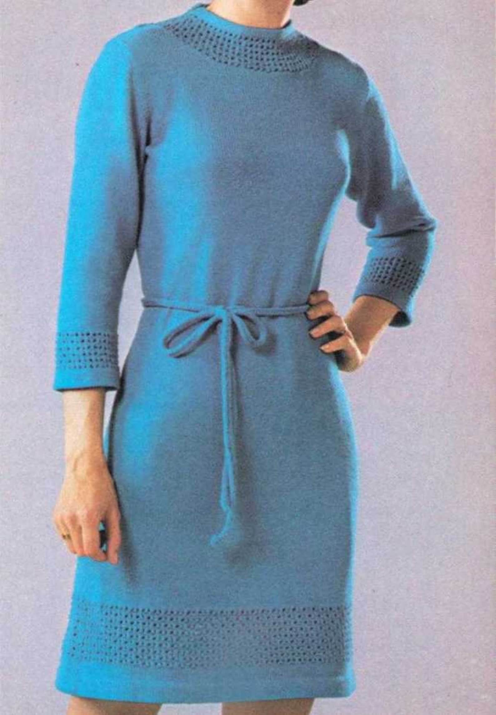 18 Machine Knitting Patterns, Womens Knit Magazine 80s "twiggy" PDF ...