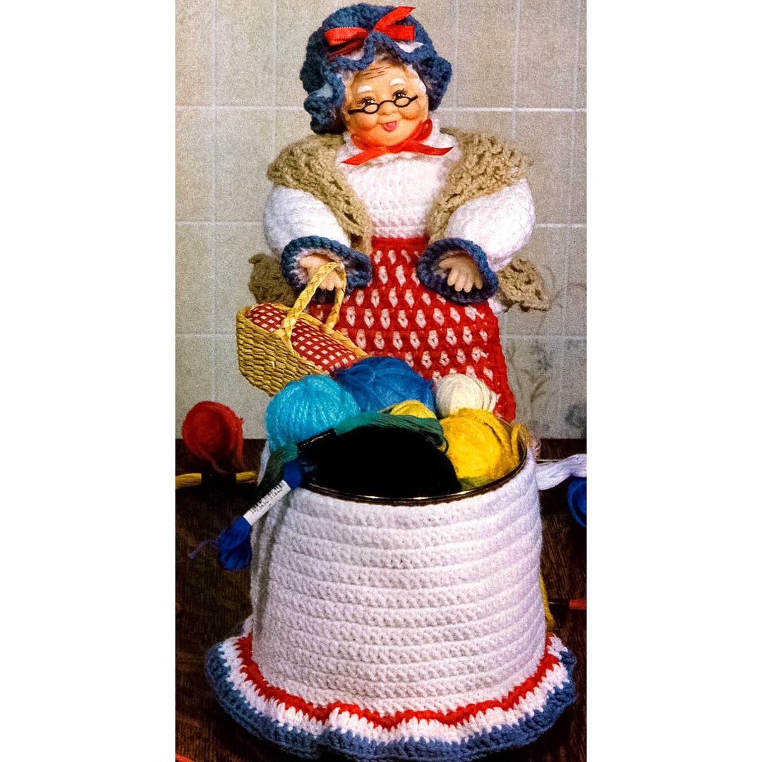 Grandmas Catchall CROCHET PDF PATTERN Basket to Store Cookies, Pasta ...