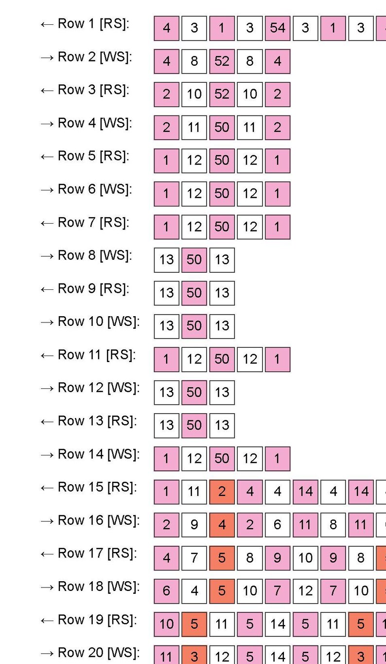 Poodle Knitting Chart - PDF Pattern for Machine & Hand Knitting ...