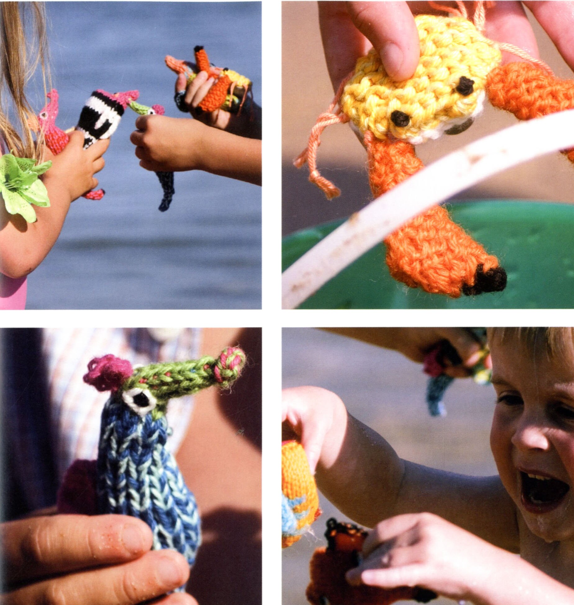 KNITTING PATTERN Knit Magical Waterworld Fish Seahorse Sea Crab Soft ...