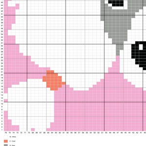 Poodle Knitting Chart - PDF Pattern for Machine & Hand Knitting ...