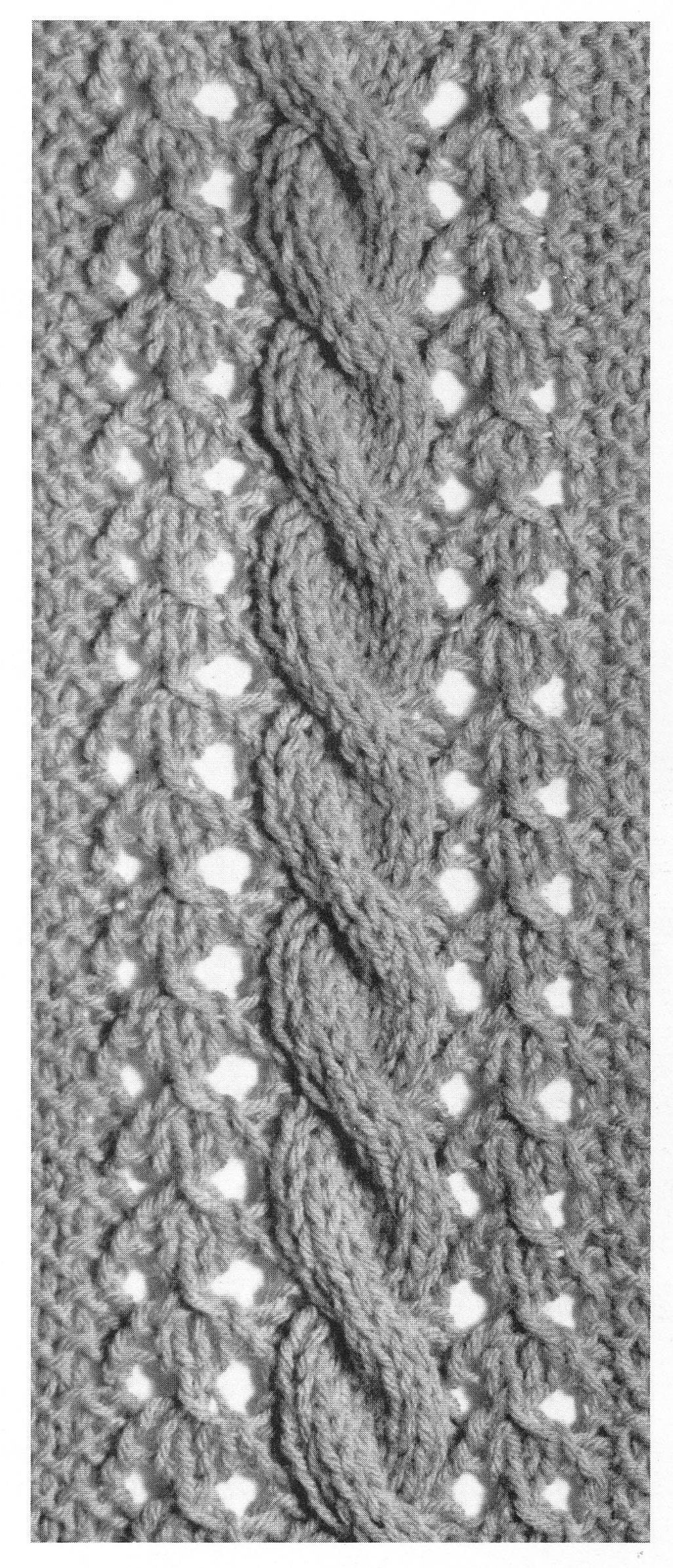 Vintage KNITTING PATTERN PDF Download Knit Aran Afghan Bedspread Bed ...