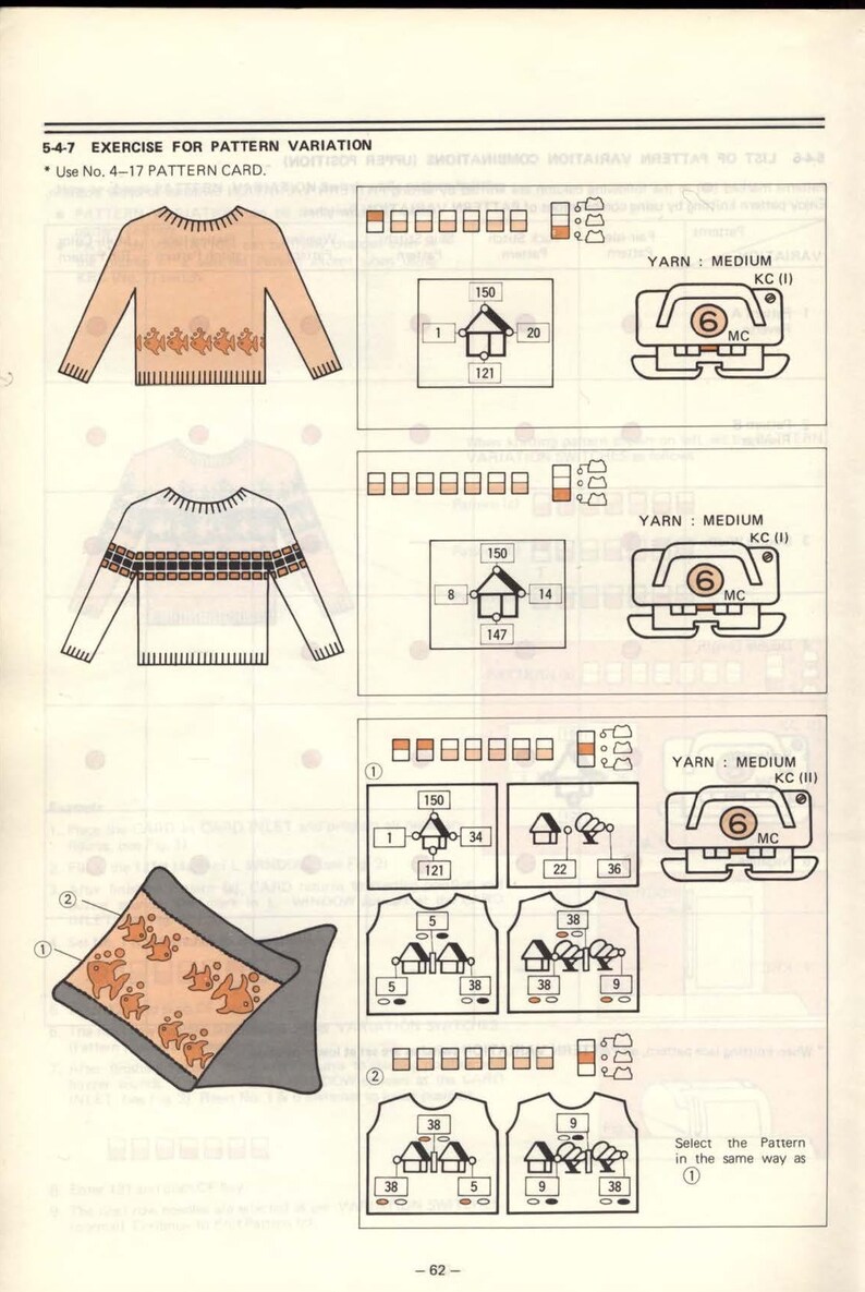 Brother KH-910 Instruction Manual PDF Ebook Tutorial Vintage for ...