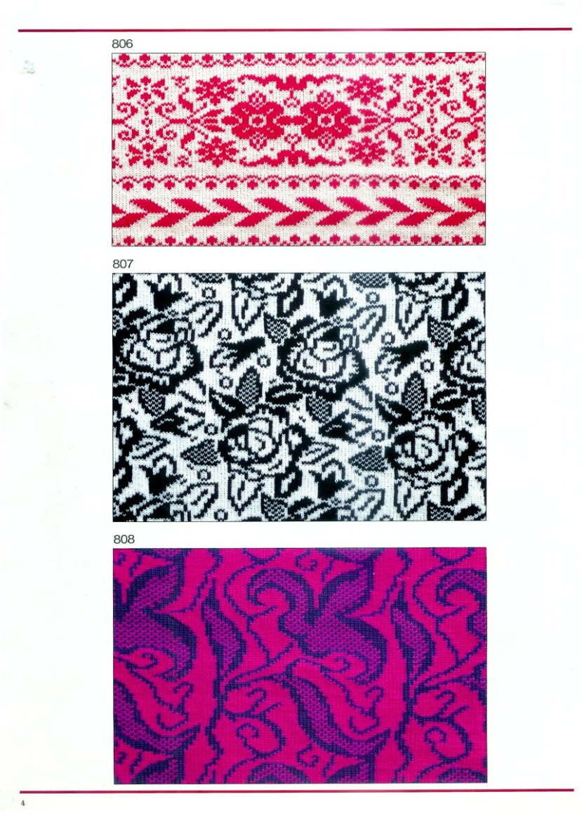 Stitch World Book Fairisle Patterns Electronic Machine Knitting ...