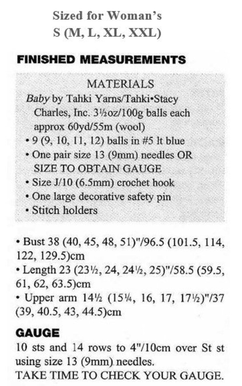 KNITTING PATTERN PDF Knit Womens Cardigan Buttonless Wing Collar ...