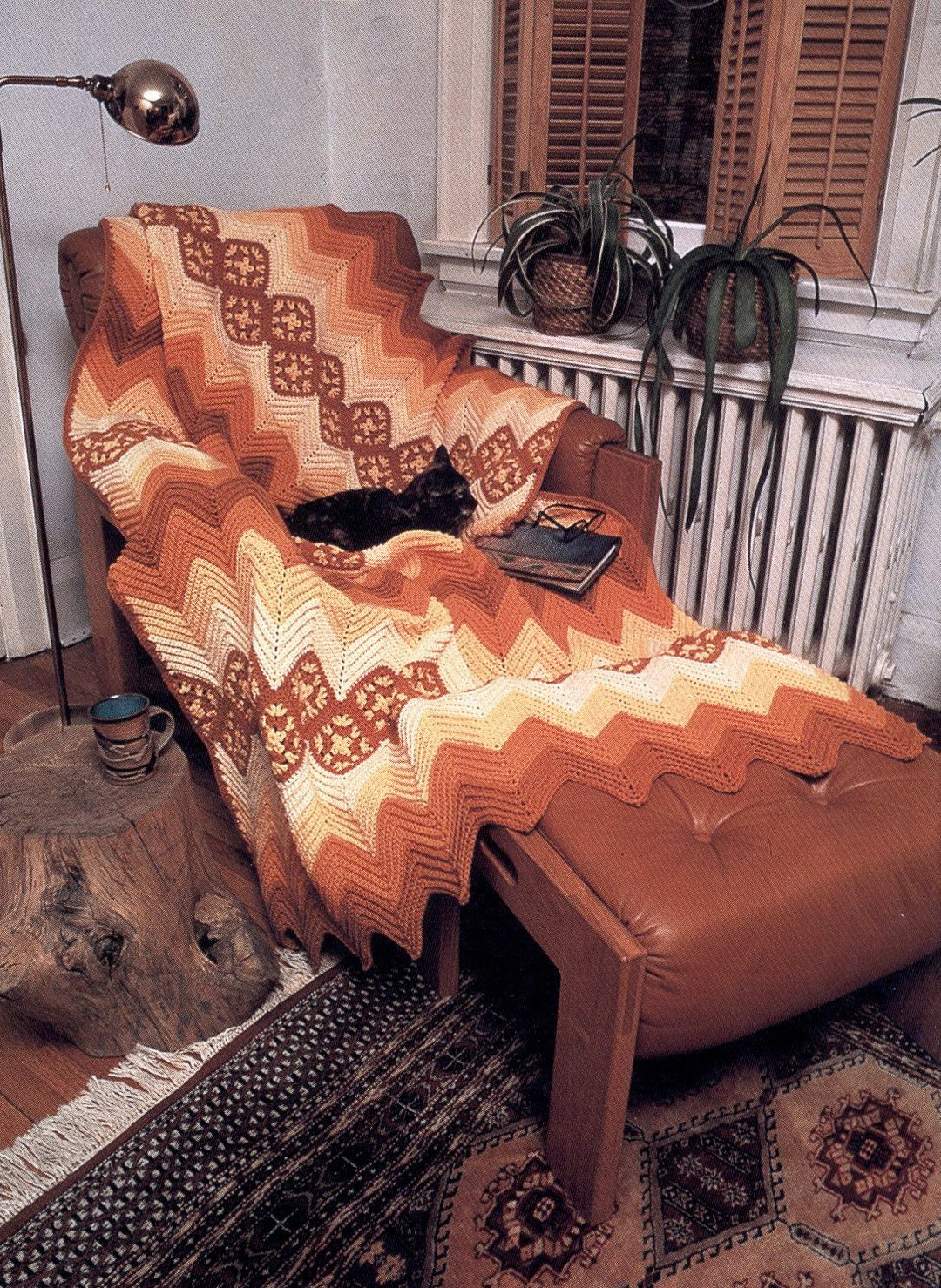 Heirloom Rug CROCHET PATTERN Pdf Hook 5.50 (no 5) Yarn 12 Ply Chunky ...