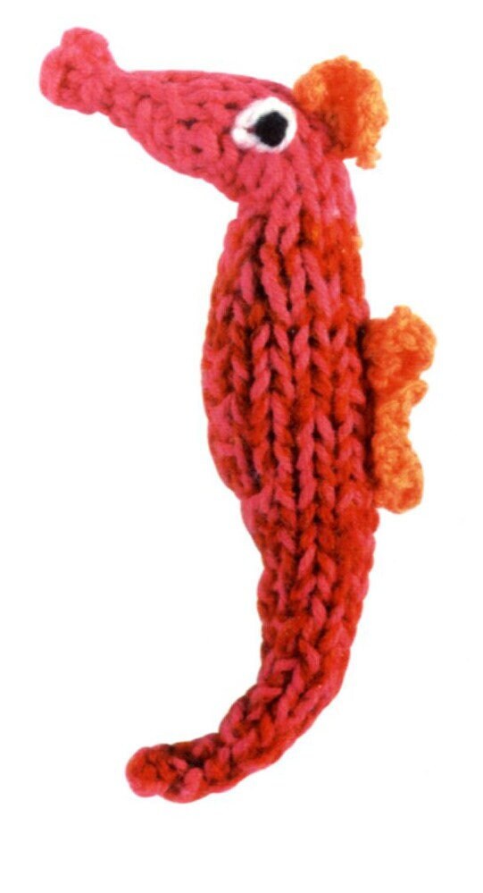 KNITTING PATTERN Knit Magical Waterworld Fish Seahorse Sea Crab Soft ...