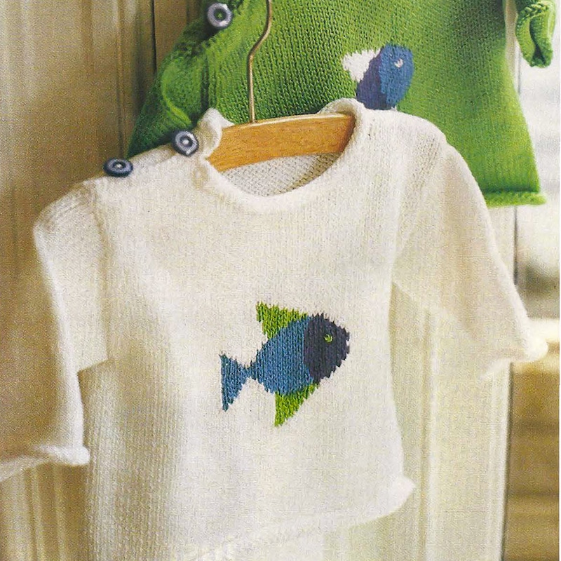 Fish Sweater - Etsy