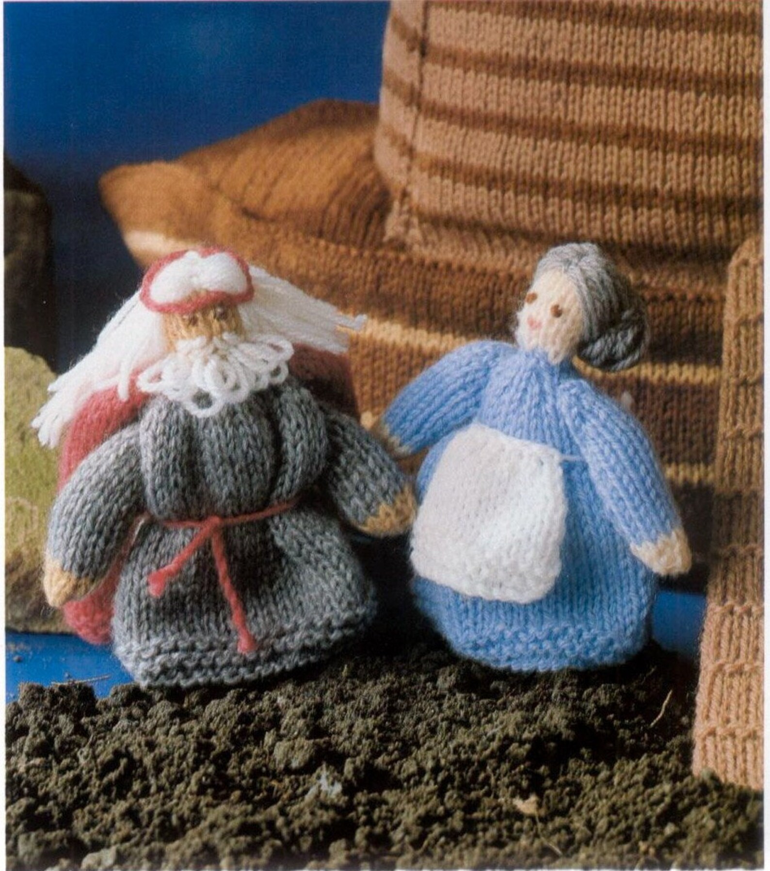 KNITTING PATTERN Knit Noah and the Ark Mini Toddler Children Soft ...