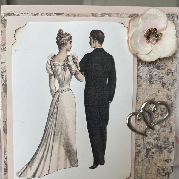 Vintage Style Card - Etsy