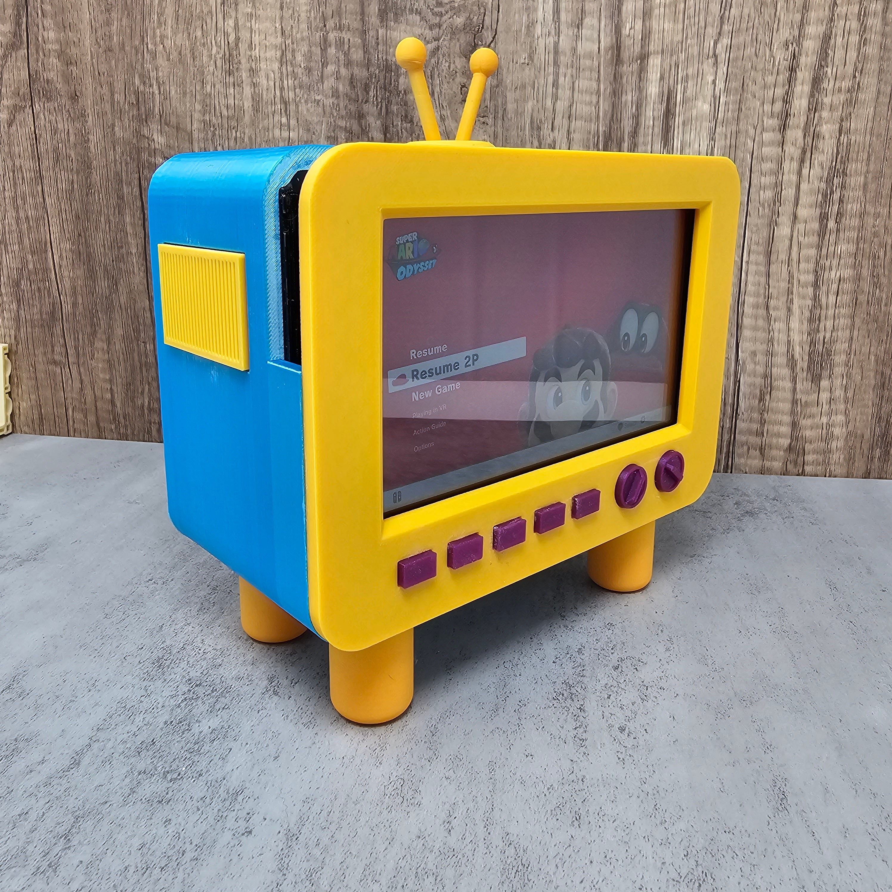Switch Retro TV Display Holder for Original and OLED - Switch ...