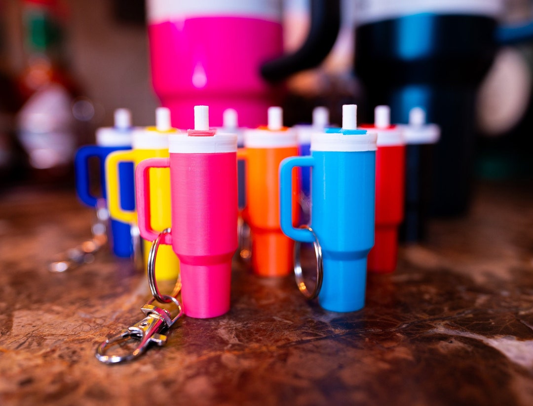 Colorful Tumbler Keychain - Fun and Functional Accessory for Keys, Bags ...