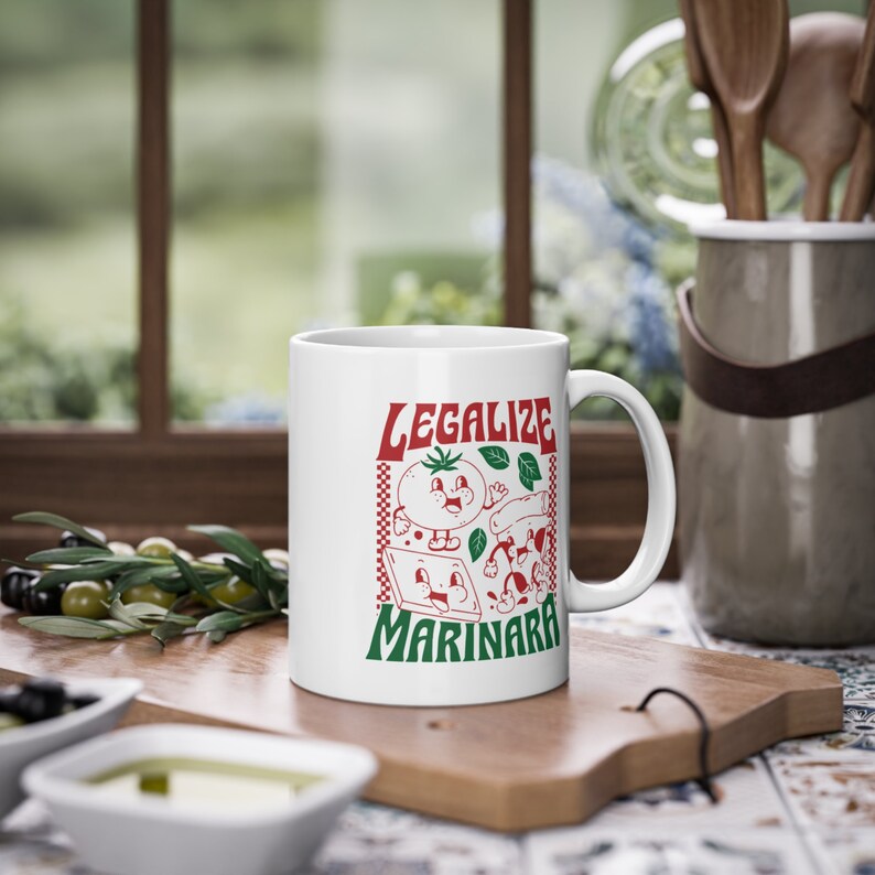 Legalize Marinara Funny Meme Mug - Etsy