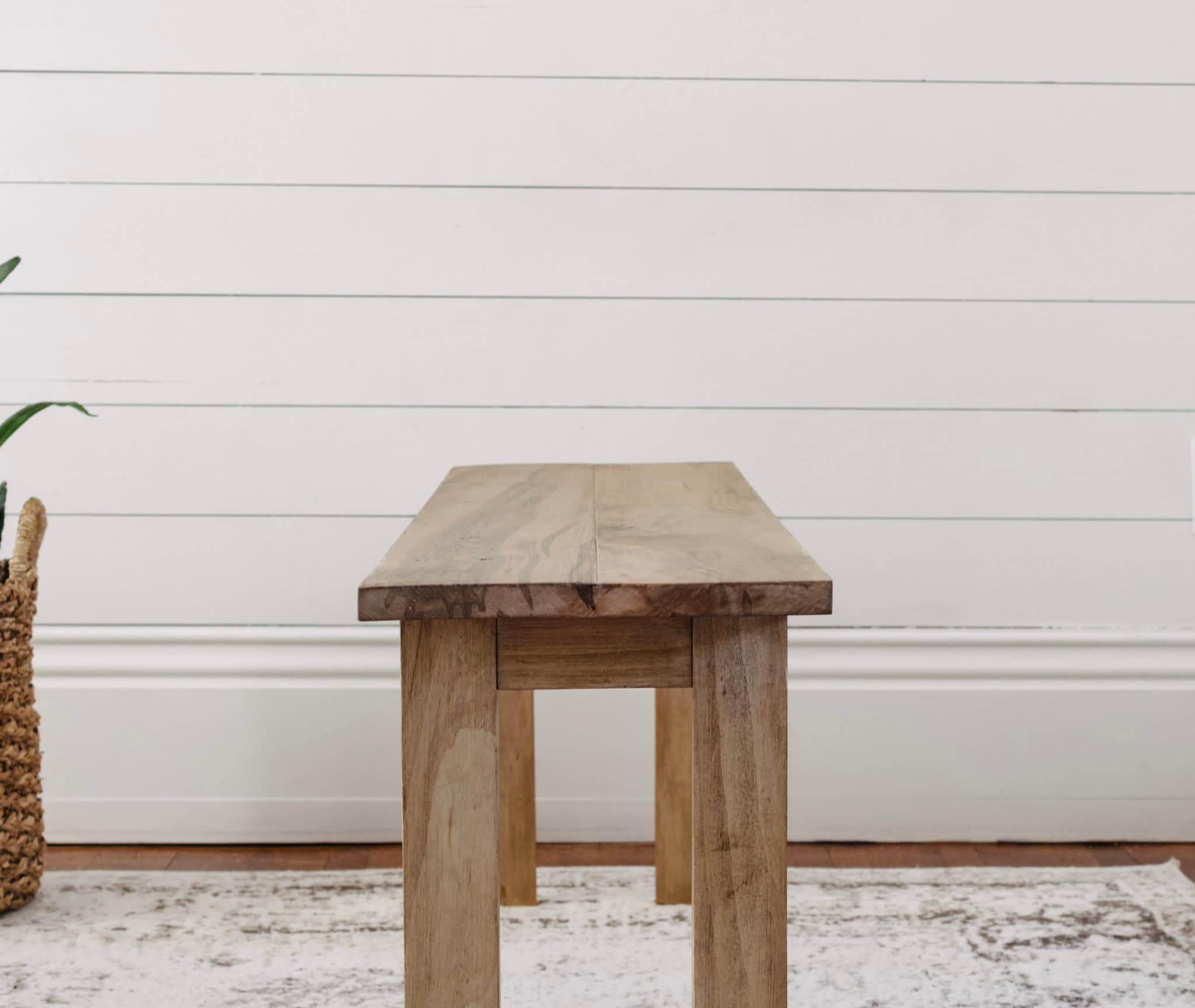 Classic Wormy Maple Interior Bench - Etsy