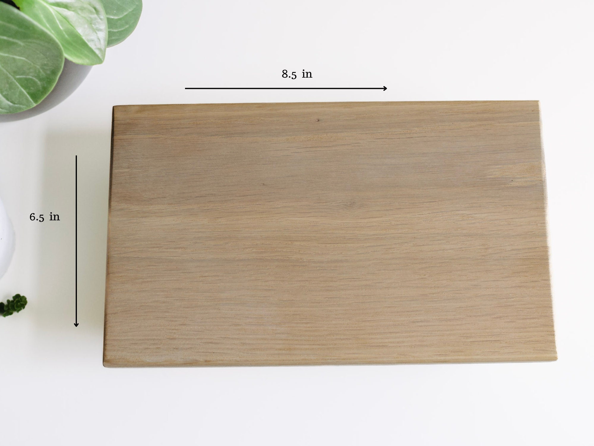 White Oak Wooden Pedestal Riser - Etsy