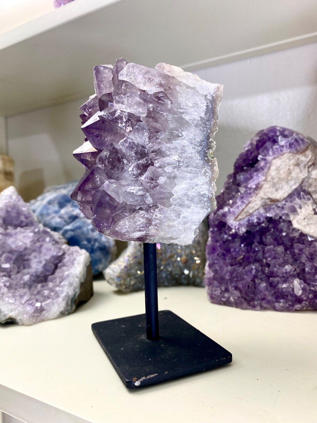 Amethyst With Stand - Etsy
