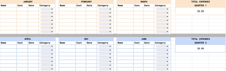 Tax Write off Organizer - Etsy