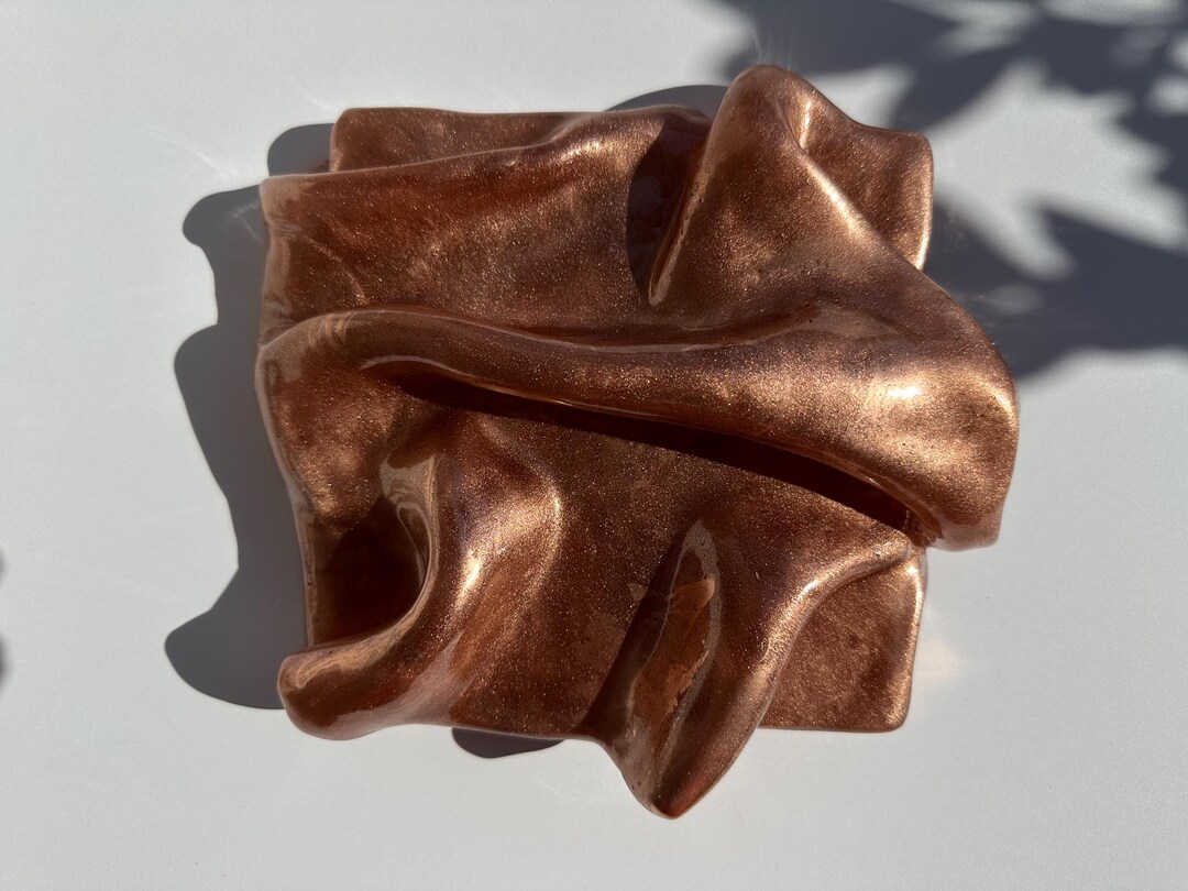 Metallic Resin Art | Epoxy Resin Sculpture | Resin Art | 3D Abstract ...