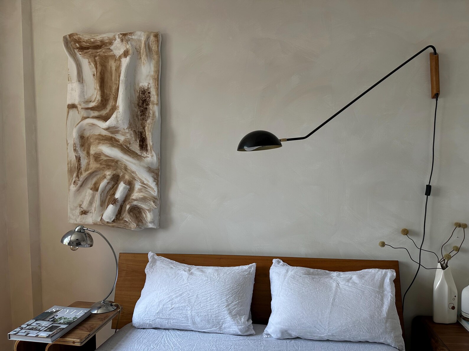 SCARRED - Brutalist Plaster Wall Art | Large Plaster Art | Large ...